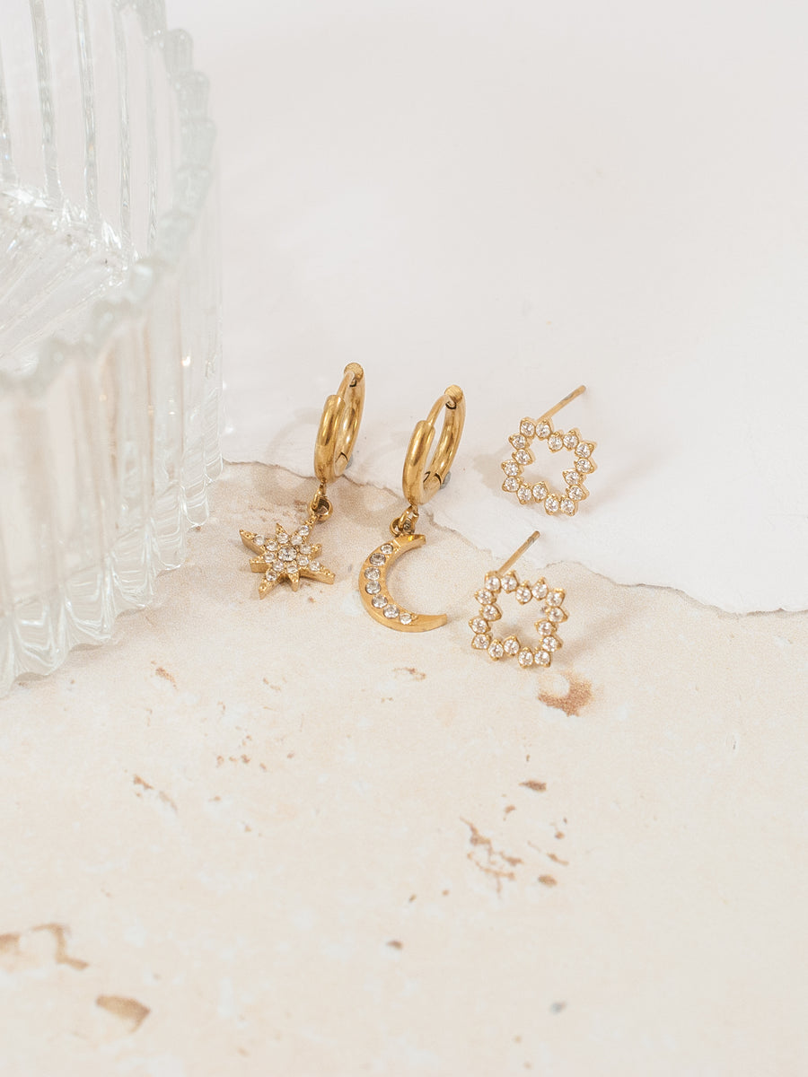 Boucles d’oreilles en acier inoxydable | Style & résistance – Amber M